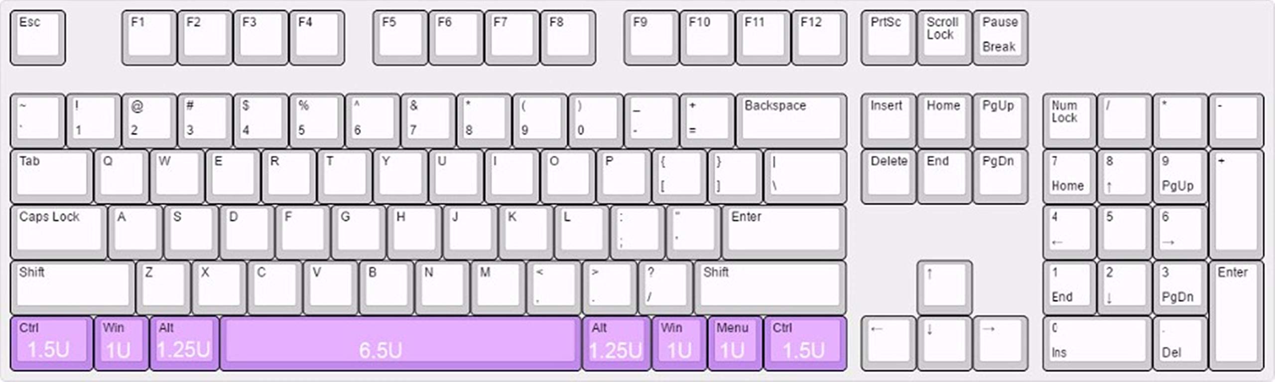 8 Keys PBT Backlit Translucent Keycap Doubleshot OEM Profile for Corsair Strtafe K70 RGB K65 k68 K95 Platinum G710 Gaming Mechanical Keyboards (Black)