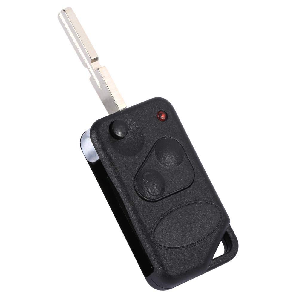 10Pcs for Range Rover P38 Key-Fob For 1999 for Range Rover - Car Key Shell,Remote Keyless Folding Control 2 Buttons Car Key Chain Case for Land Rover for Range Rover P38
