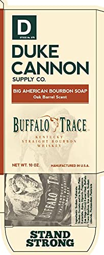 Duke Cannon Supply Co. Big Bourbon Beard Kit for Men - 1.6 oz. Beard Balm & 3 oz. Oil, 10 oz. Bourbon Soap, Premium Grooming Set