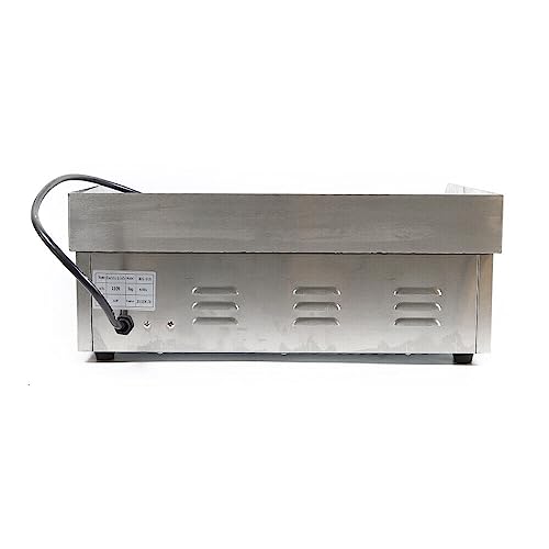 3000W Commercial Griddle,22"x14”Electric Griddles Grill,Commercial Flat Top Griddle Countertop Griddle Hot Plate BBQ Kitchen Stainless Steel Restaurant Grill Griddle Temperature Control 50°F-300°F