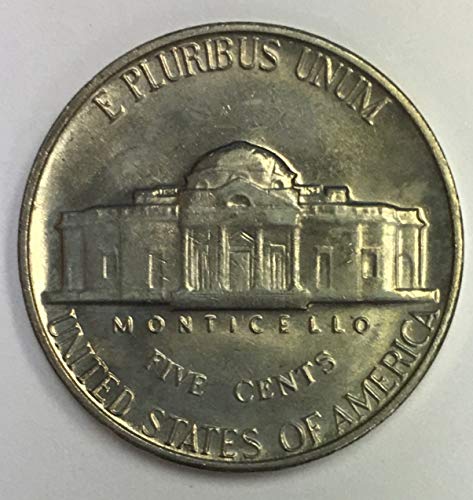 1969 S Jefferson Nickel Five-Cent Piece BU