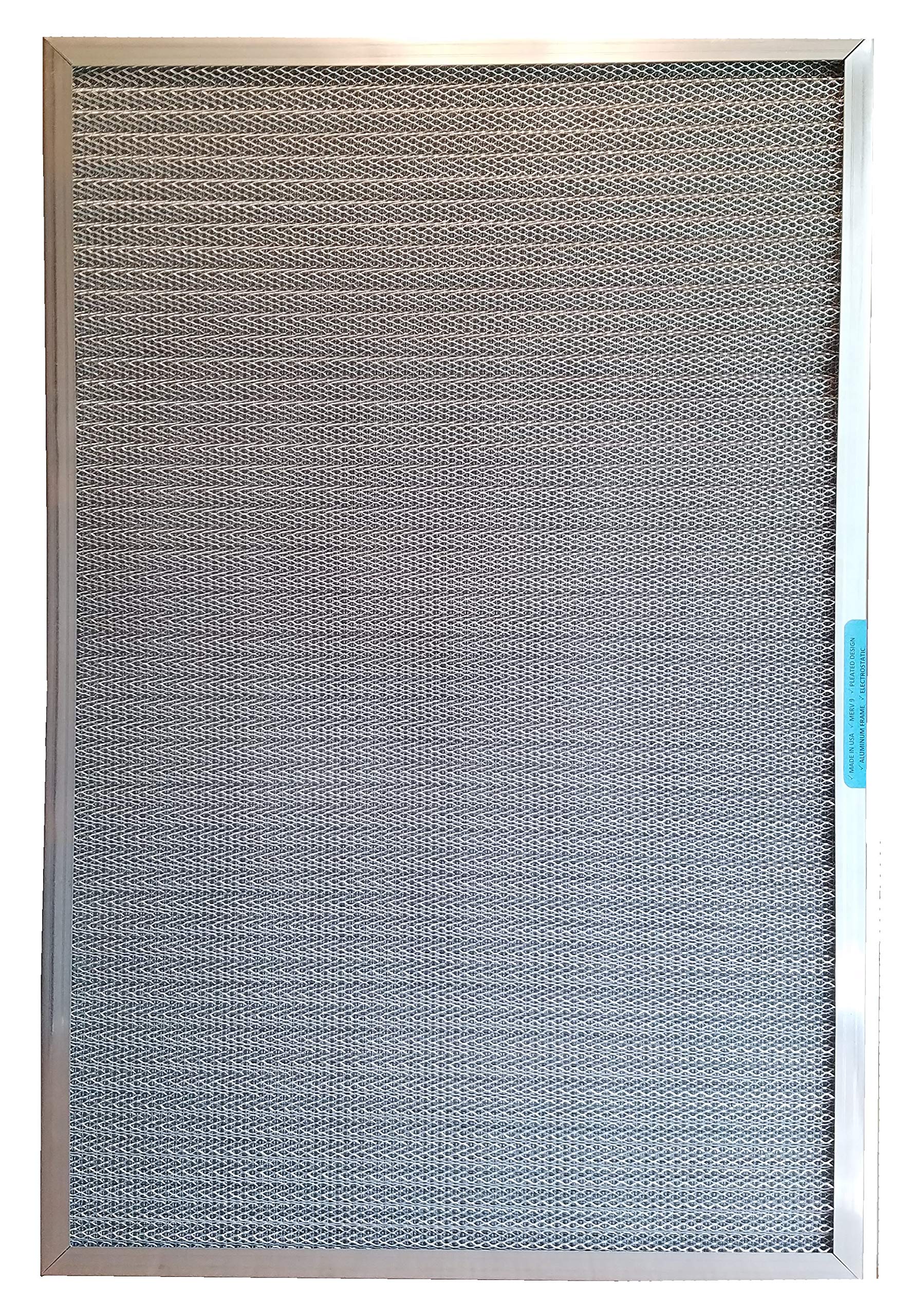 20x30x1 ALLERGY MAGNET WASHABLE FILTER - Highest MERV Rating in Permanent Electrostatic Furnace A/C Filters - Lifetime Warranty