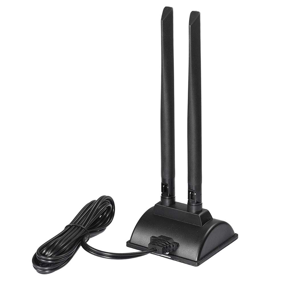 Bingfu 4G LTE Antenna 6dBi Magnetic Base MIMO TS9 Antenna Compatible with Verizon AT&T T-Mobile Sprint 4G LTE Mobile Hotspot MiFi Router Cellular Mobile Broadband Modem USB Modem Dongle Adapter