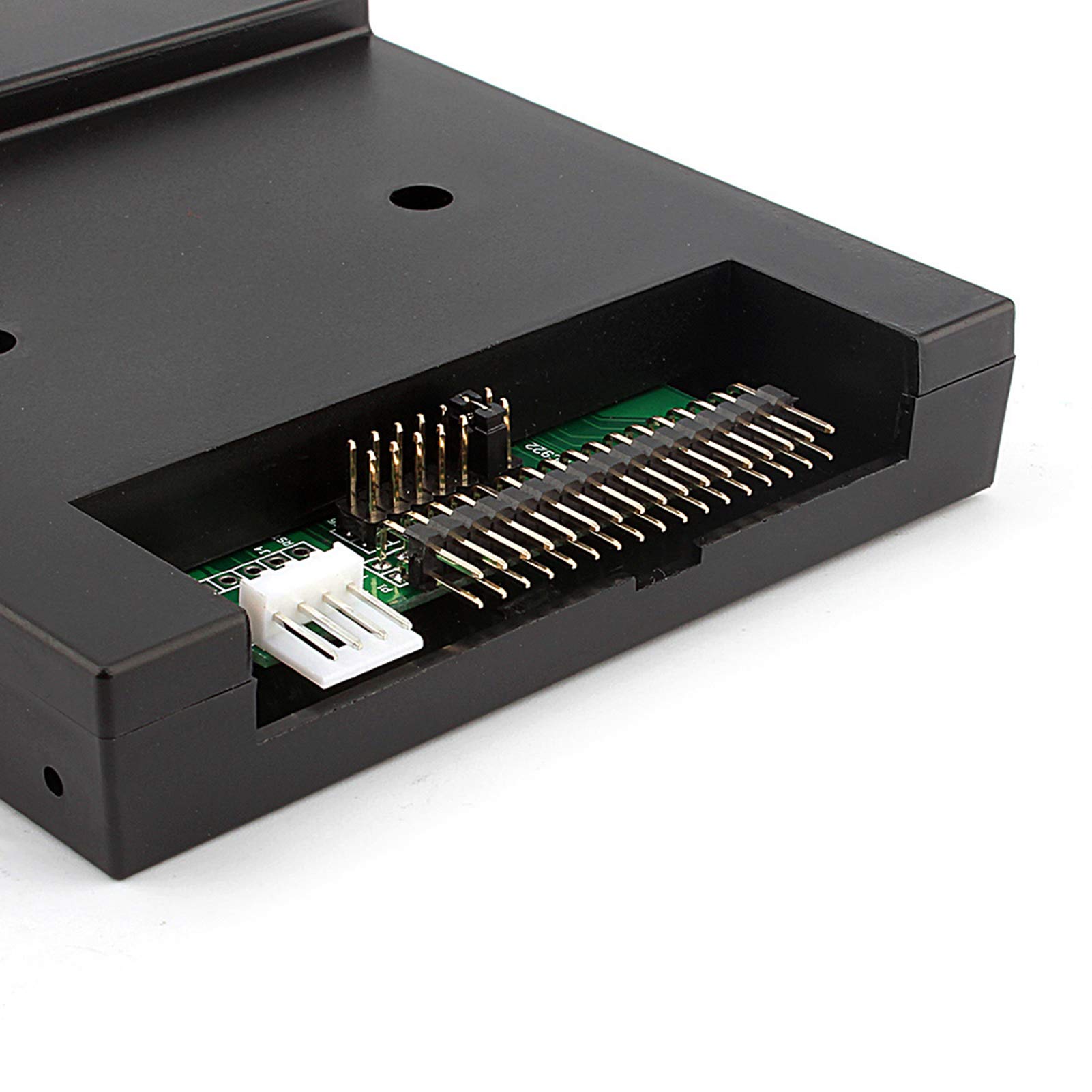Candeon Floppy Disk Drive, 3.5 inch 1000 Simulation Floppy Disk Drive Emulator Plug Floppy Disk Drive