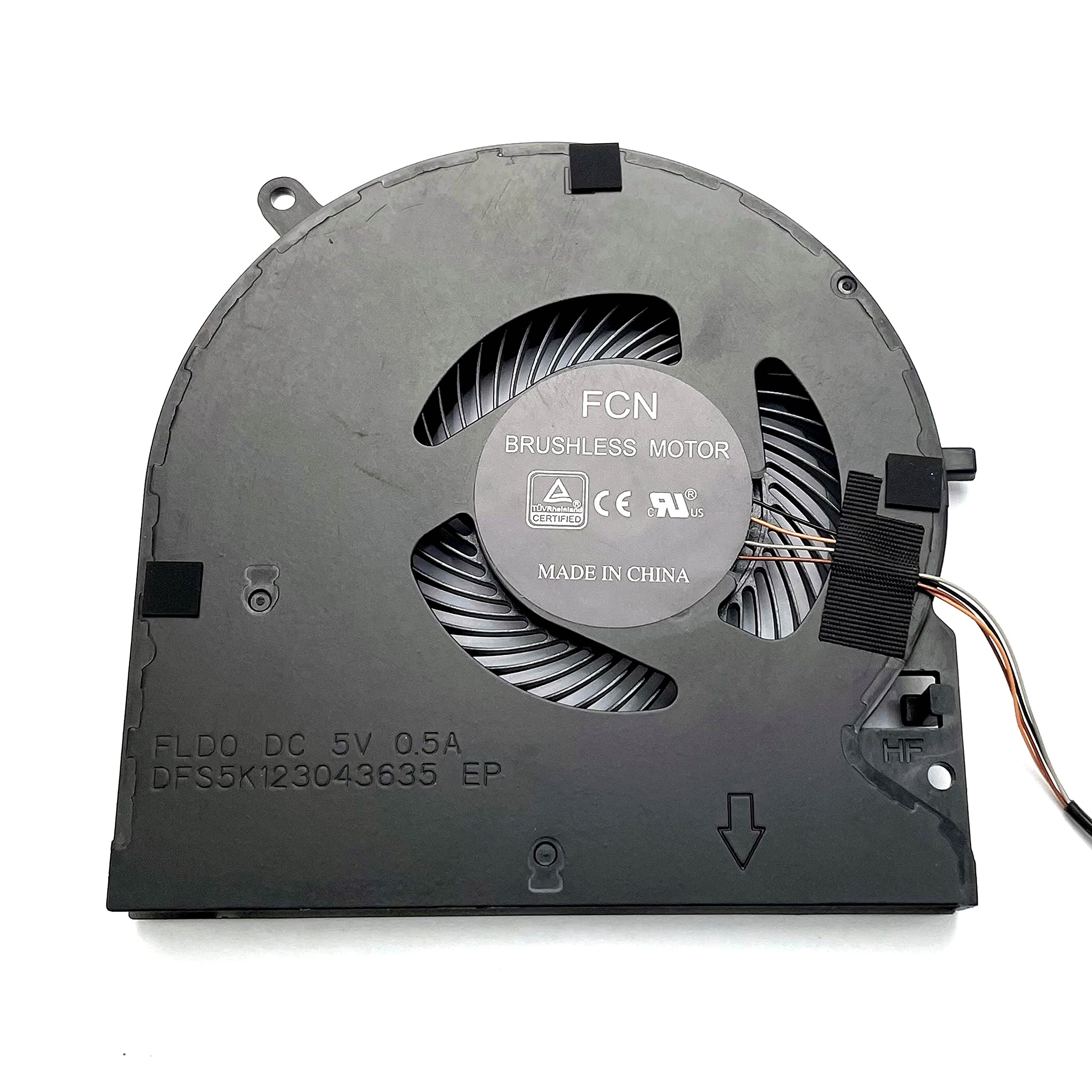 Bestparts CPU+GPU Cooling Fan Replacement for Razer Blade 15” Advanced (2020) | RZ09-0330 Series, for Razer Blade 15” Studio Edition (2020) | RZ09-0330Q, for RZ09-0330Q RZ09-03304 RZ09-03305 Laptop