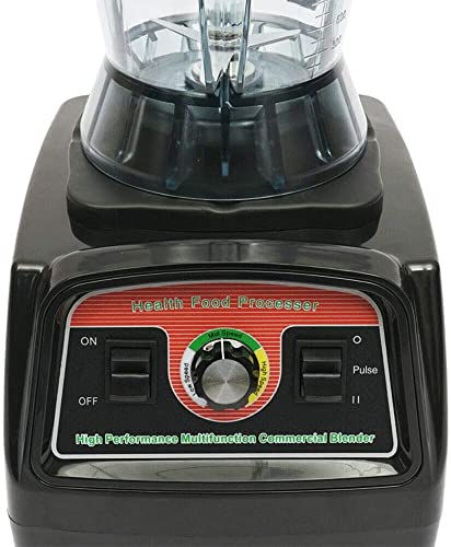 132 Oz Commercial Blender, Professional Countertop Blender 2800 Watt Base, High Performance Ice Crusher - Large Smoothie Blender, Food Processor Frozen Fruit or Hot Soups Shakes, BPA-Free Jar
