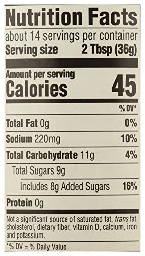365 by Whole Foods Market, BBQ Sauce Kansas City Organic, 18 Ounce