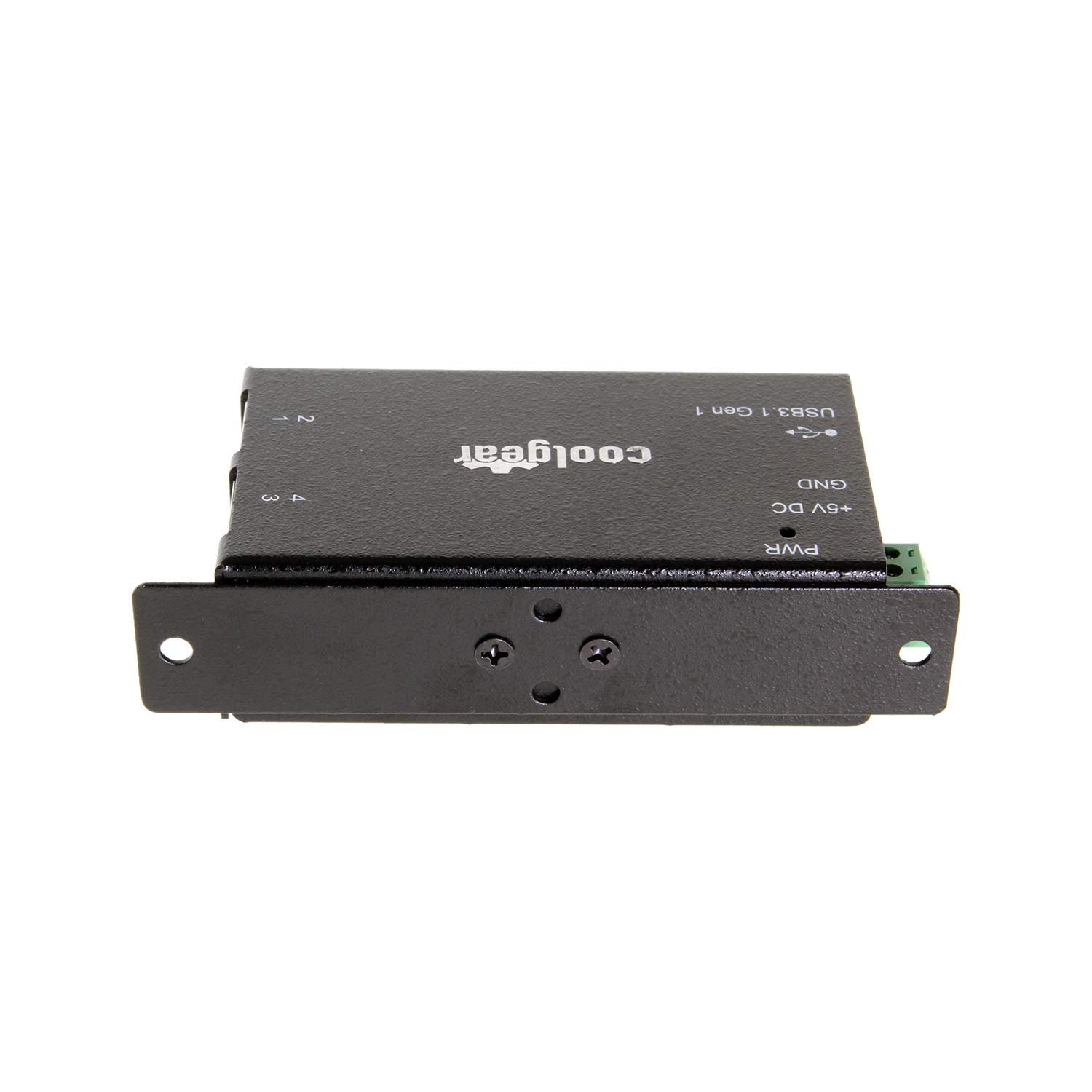 4 Port USB 3.1 Micro Hub with Surge Protection and Mounting Kit