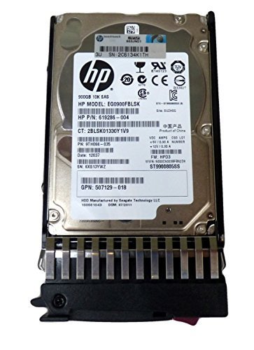 619286-004 HP 900GB 10K RPM 2.5 Inches 6gbit SSF SAS Dual Port En (Renewed)