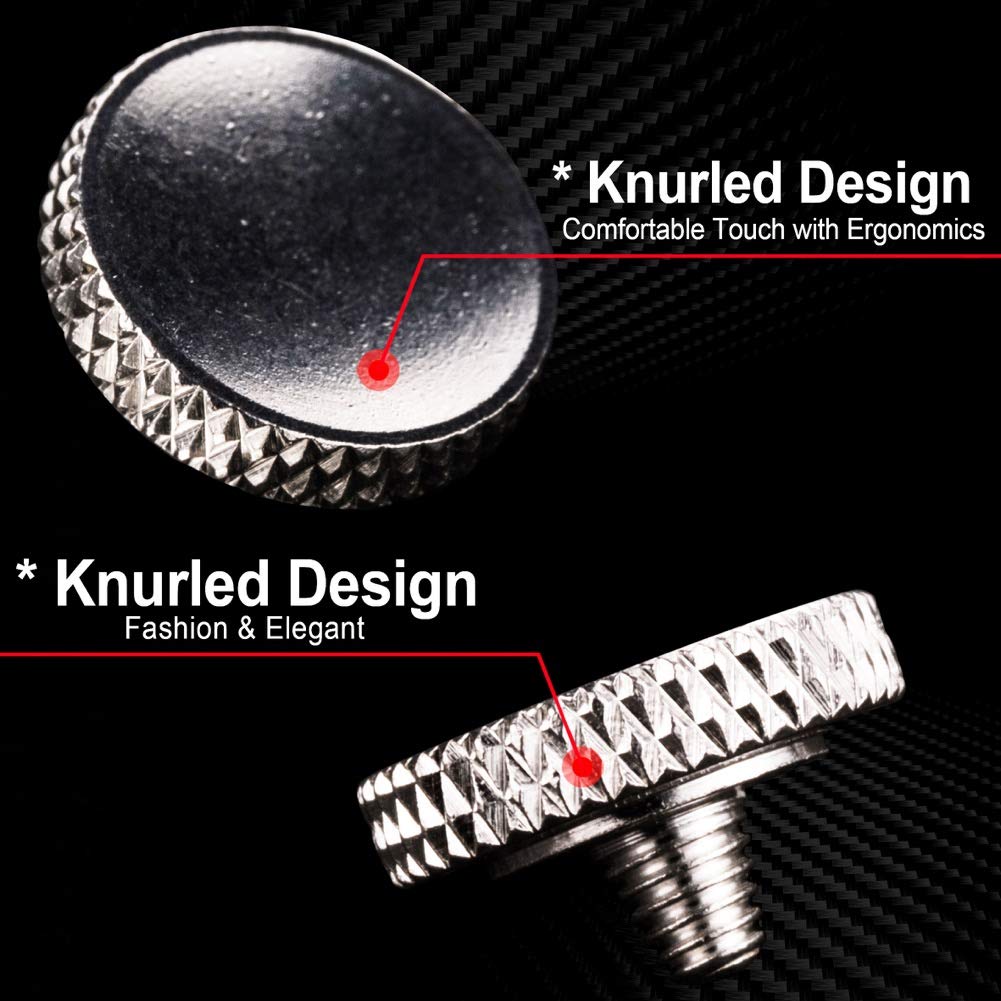 Camera Shutter Button (2 Pack/Silver) Upscale and Delicate Soft Shutter Release Button
