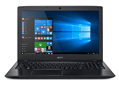 Acer Aspire E 15 E5-575-33BM 15.6-Inch FHD Notebook (Intel Core i3-7100U 7th Generation , 4GB DDR4, 1TB 5400RPM HD, Intel HD Graphics 620, Windows 10 Home), Obsidian Black