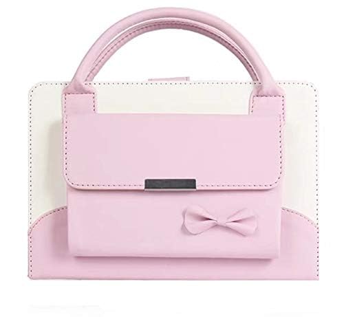 Albc Cute Case for iPad Mini 5 2019 / 5th Generation Mini / iPad Mini 4 / 3 / 2 / 1 - Smart Slim Handbag Leather Stand Cover with Auto Wake/Sleep Feature,Pink