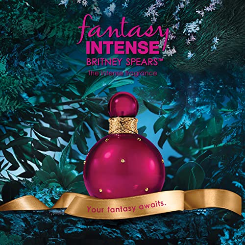 Britney Spears Fantasy Intense, Eau De Parfum ,Intense EDPI Spray for Women, 3.3 Fl Oz