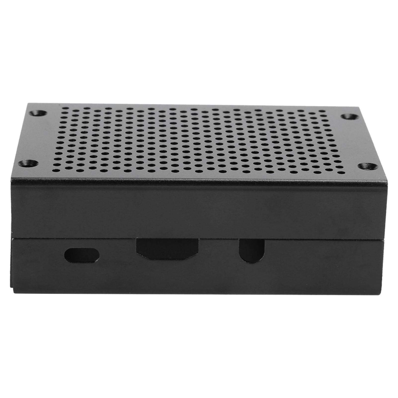 Case for 3 B+ (B Plus) / Pi 3 B, Aluminum Alloy Case Mesh Shell Vent Motherboard , for Heatsink (Black for 3B+/3B)