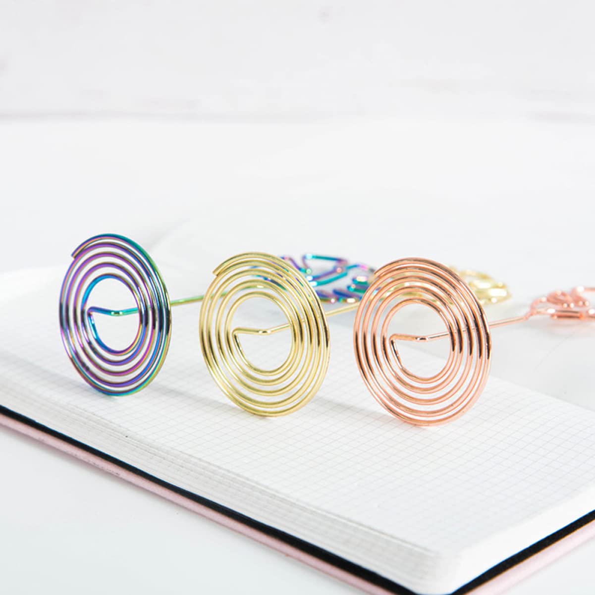 16 Pcs Wire Holders Memo Holder Paper Clips Wedding Supplies Table Number Holders