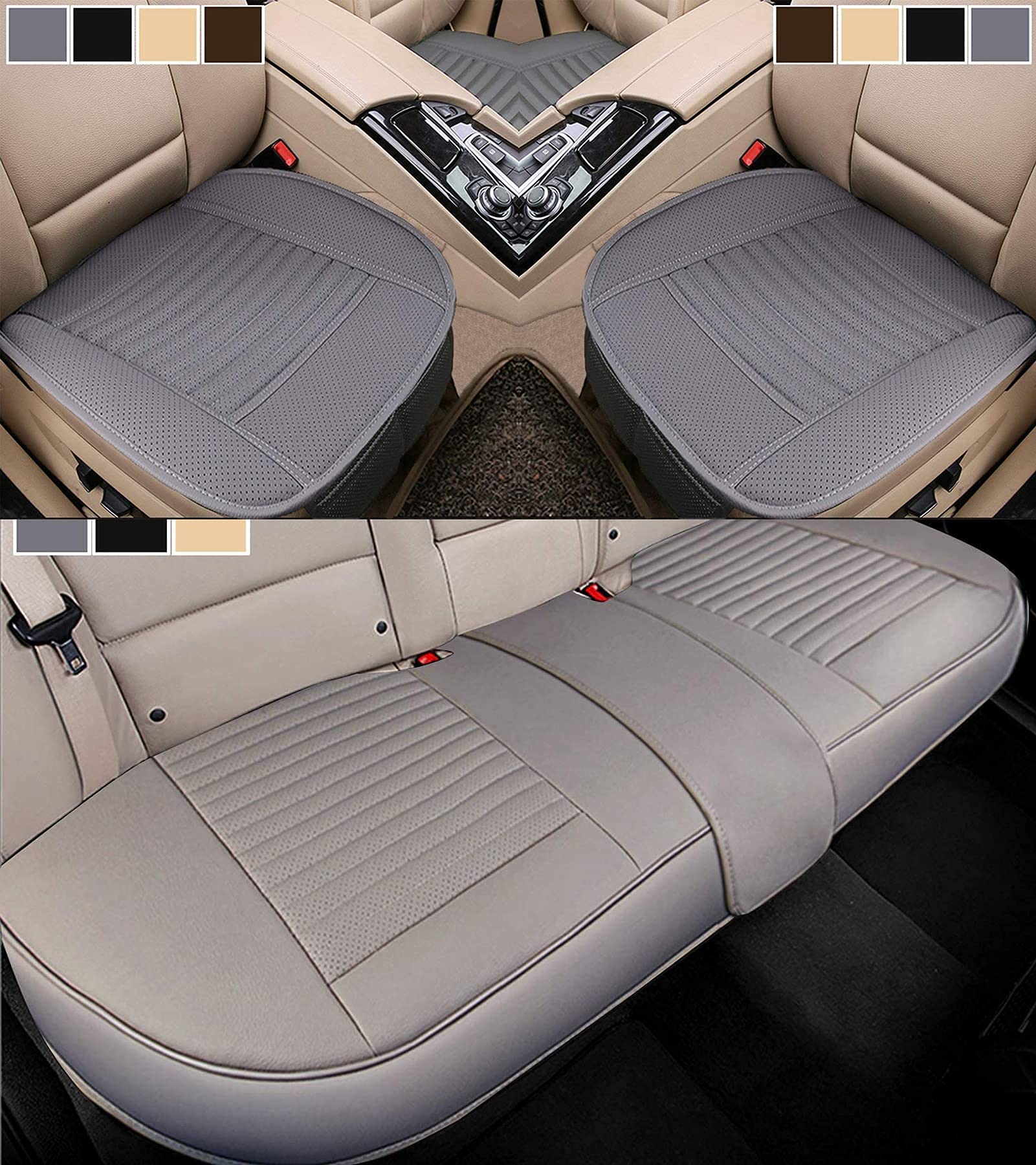 Big Ant 2 Pack Car Seat Cushion and Back Seat Cover for SUV Truck Van Sedan