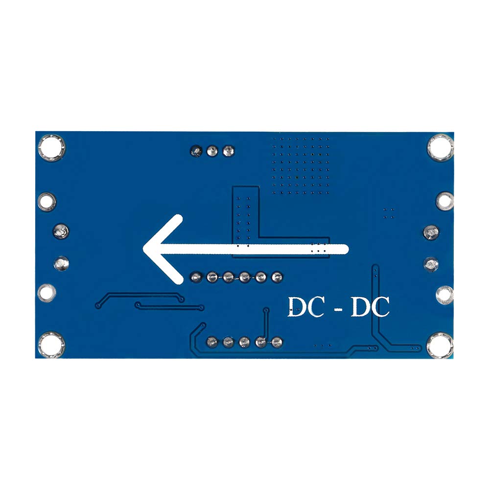 ALMOCN 2PCS LM2596S Buck Converter Step-Down Power Module DC to DC 4.0-40V to 1.25-37V Voltage Regulator with LED Voltmeter Digital Display