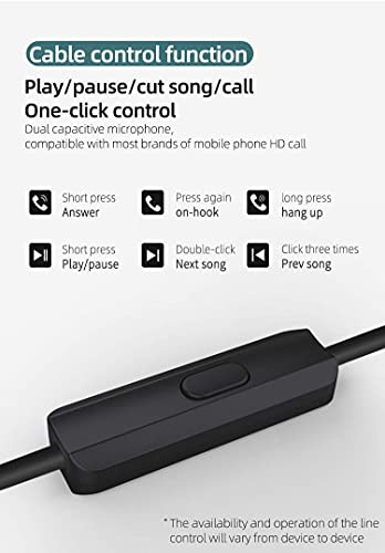CCA CSA 1DD in Ear Earphone Wired Stereo Sport Earbuds Headphone Clear Sound Lightweight Comfort Wearing Earphone with 3.5mm Jack