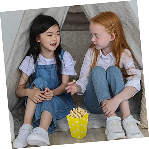 48pcs Popcorn Boxes Popcorn Box Mini Treat Boxes Charcuterie Containers Snack Container Disposable Popcorn Box Empty Popcorn Box Movie Night Party Favor Popcorn Serving Boxes