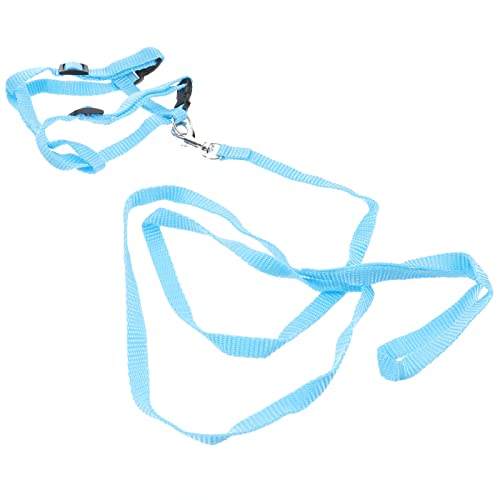 TEHAUX Pet Rabbit Harness Leash Soft Rabbit Harness and Leash Pet Rope Small Animal Vest Accessories for Walking/Running/ Jogging Outdoor Random Color