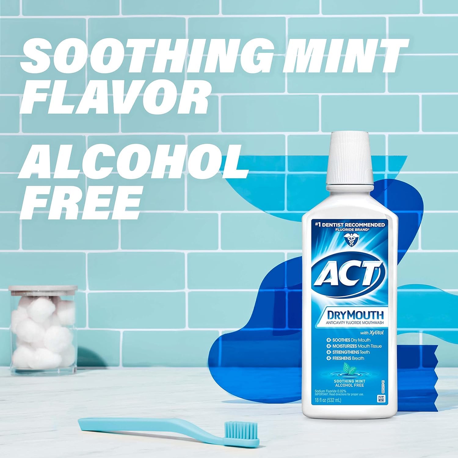 Act Tot Care Dry Mouth Rn Size 18z