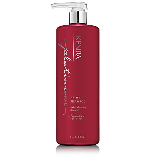 Kenra Platinum Prime Shampoo | Style Enhancing | All Hair Types | 31.5 fl. Oz