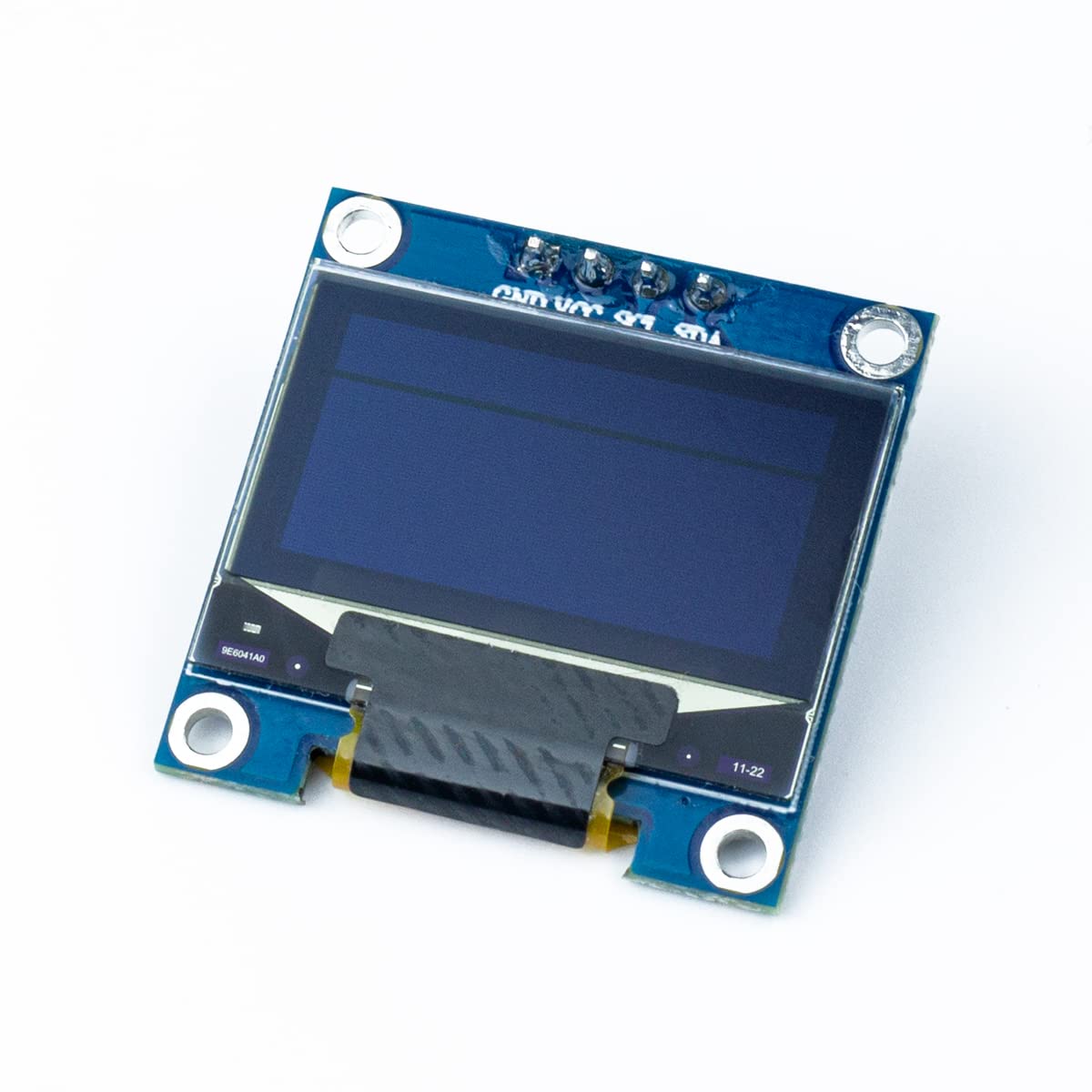 Hosyond 5 Pcs 0.96 Inch OLED I2C IIC Display Module 12864 128x64 Pixel SSD1306 Mini Self-Luminous OLED Screen Board Compatible with Arduino Raspberry Pi(Blue and Yellow)