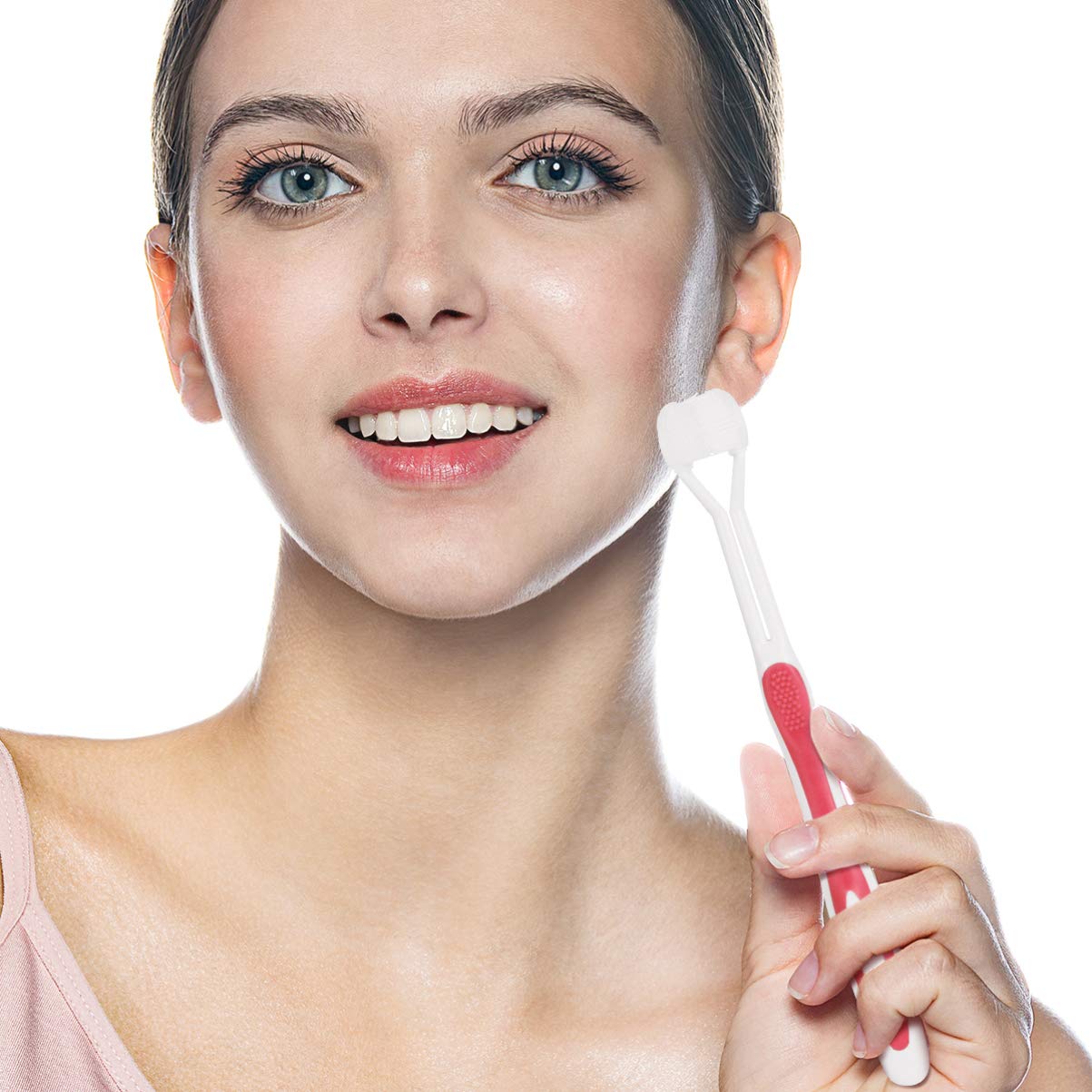 7pcs 3 Toothbrush Soft Bristle Toothbrush Toothbrush Manual Toothbrushes Three-Sided Toothbrush Soft Bristle Toothbrush Pp 3 Sided Toothbrush Soft Brush Soft Fur