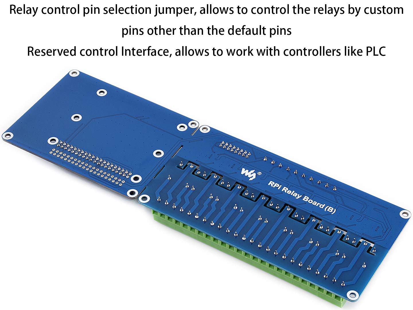 8 Channel Relay Module Board for Raspberry Pi 4B/3B+/3B/2B/A+/B+/Zero,Jetson Nano 8-CH Relays Loads up to 5A 250V AC or 5A 30V DC