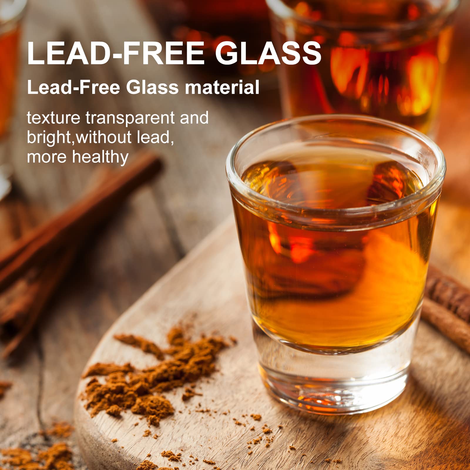 100 Pieces Clear Short Shot Glasses Bulk 1.5 oz Mini Round Shot Glasses Heavy Base Small Glass Cups for Wedding Party Espresso, Water, Juice, Milk, Coffee, Drinking (Classic Style)