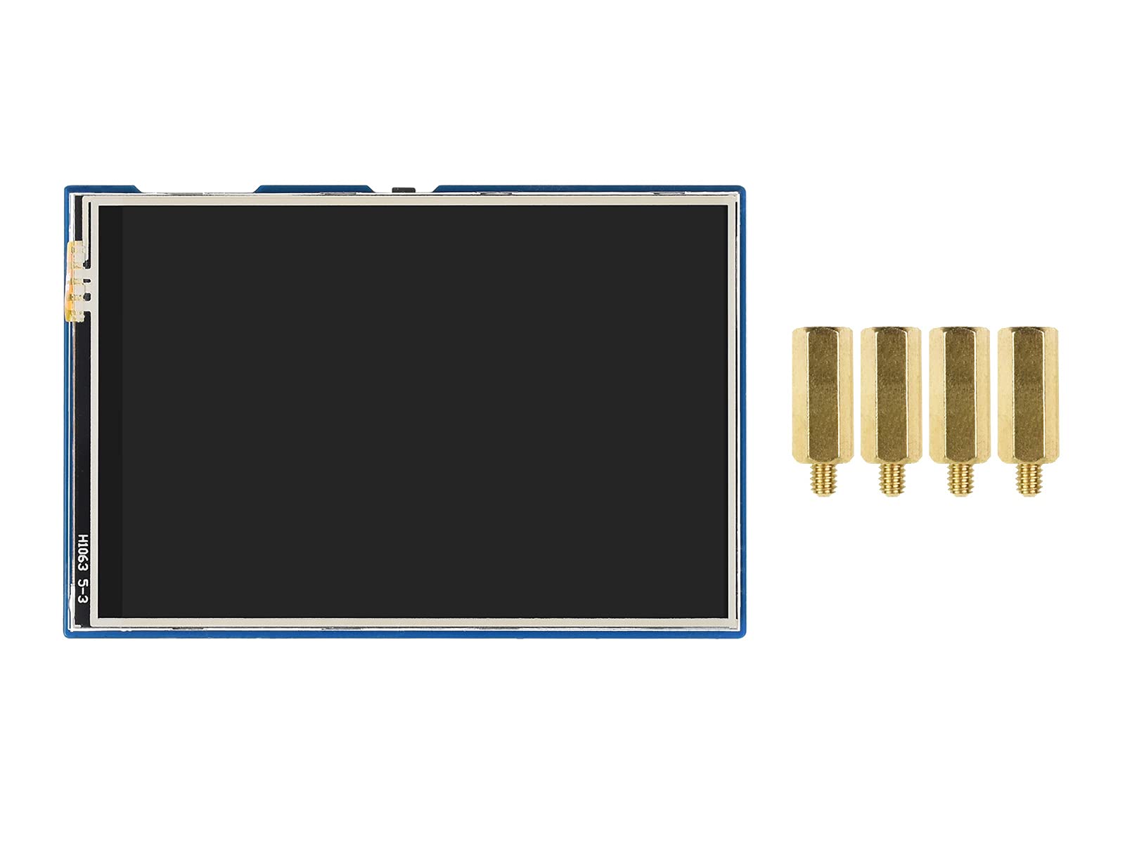 waveshare 3.5inch Touch Display Module for Raspberry Pi Pico 65K Colors 480×320 Pixels Resistive Touch Controller XPT2046 ILI9488 Driver Using SPI Bus
