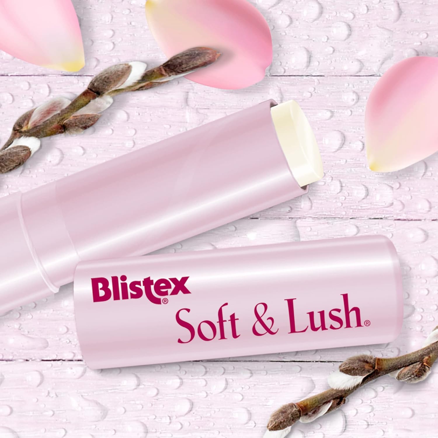 Blistex Soft & Lush Lip Balm, 0.13 oz (Pack of 2)
