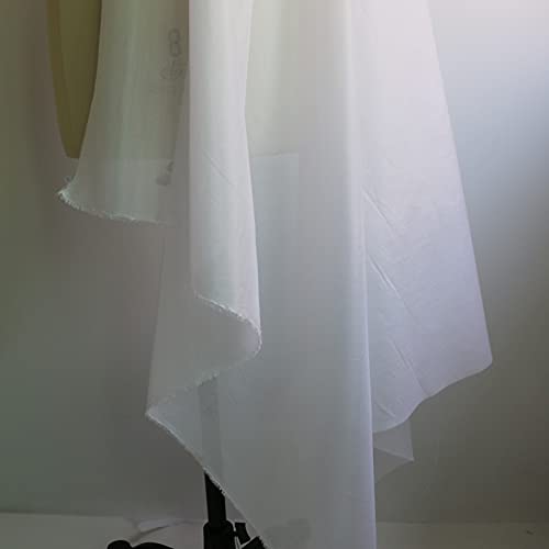 100cm*140cm White Silk Cotton Fabric Lining Material for Dress Natural Silk Cotton Fabric Material