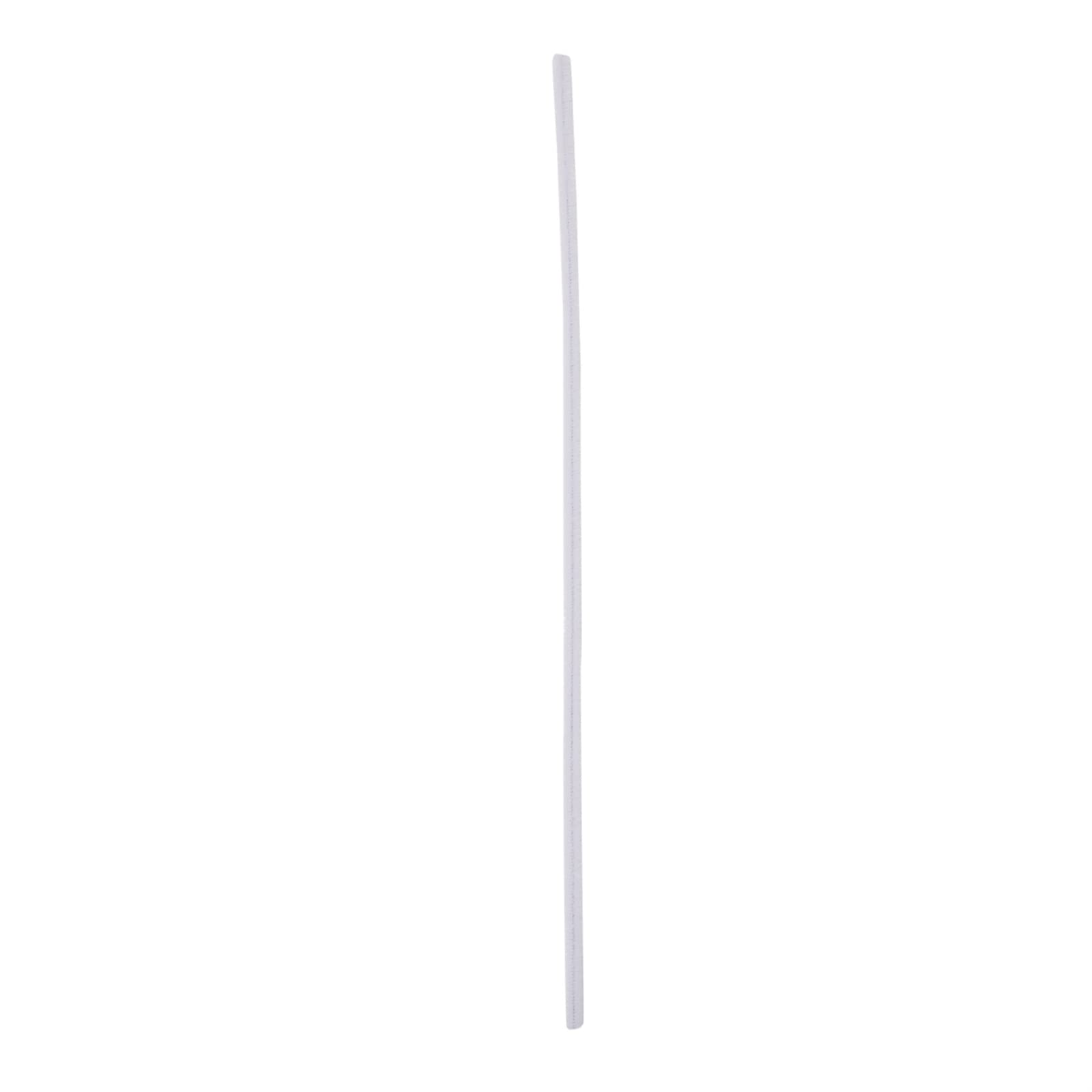 400 Pieces White Pipe Cleaners Chenille Stems (6 mm x 12 inches) DIY Art Creative Craft Decorations