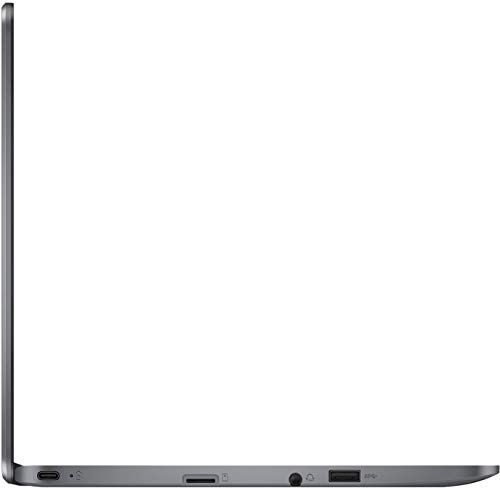 2021 ASUS 11.6 Light Thin Chromebook Student Laptop, Intel Celeron N3350 Up to 2.4GHz, 4GB RAM, 96GB Storage Space (32 GB eMMC + 64GB Micro SD), Webcam, Chrome OS, Space Gray
