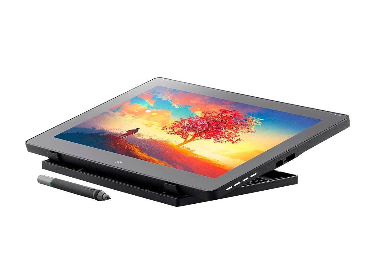 Monoprice Creator 16 Touch Graphic Pen Display - 1.3 Feet - Black, FHD, IPS, 8192 Pressure Levels, 5080 LPI, 266 RPS, USB-C, Multi-Touch, Mac OS X/Windows