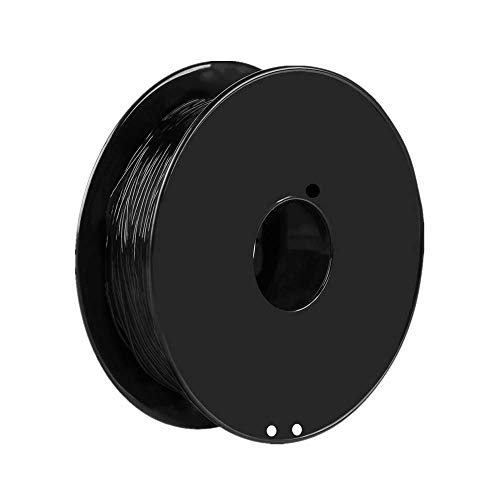 BigcaseTech 0.8KG Spool TPU Filamentďź95A TPU 3D Printer Filament,1.75mm, Flexible Soft Filament, Dimensional Accuracy +/- 0.03 mm for Comgrow Creality ELEGOO ANYCUBIC etc. 3D Printer(Black TPU)