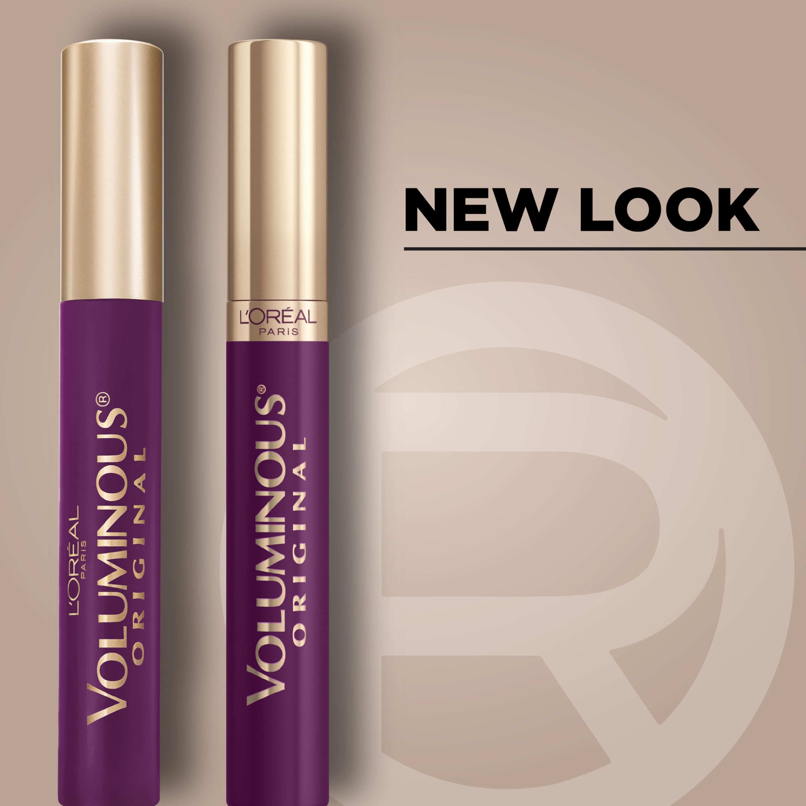 L’Oréal Paris L’Oreal Paris Original Voluminous Mascara, Building Mascara Volume and Length Formula, Washable, Deep Violet, 0.26 Fl Oz., 1 Count