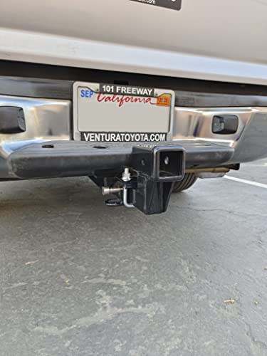 MAXXHAUL 50397 Trailer Hitch Riser for 2 Inch Receivers with 4 Inch Rise/Drop