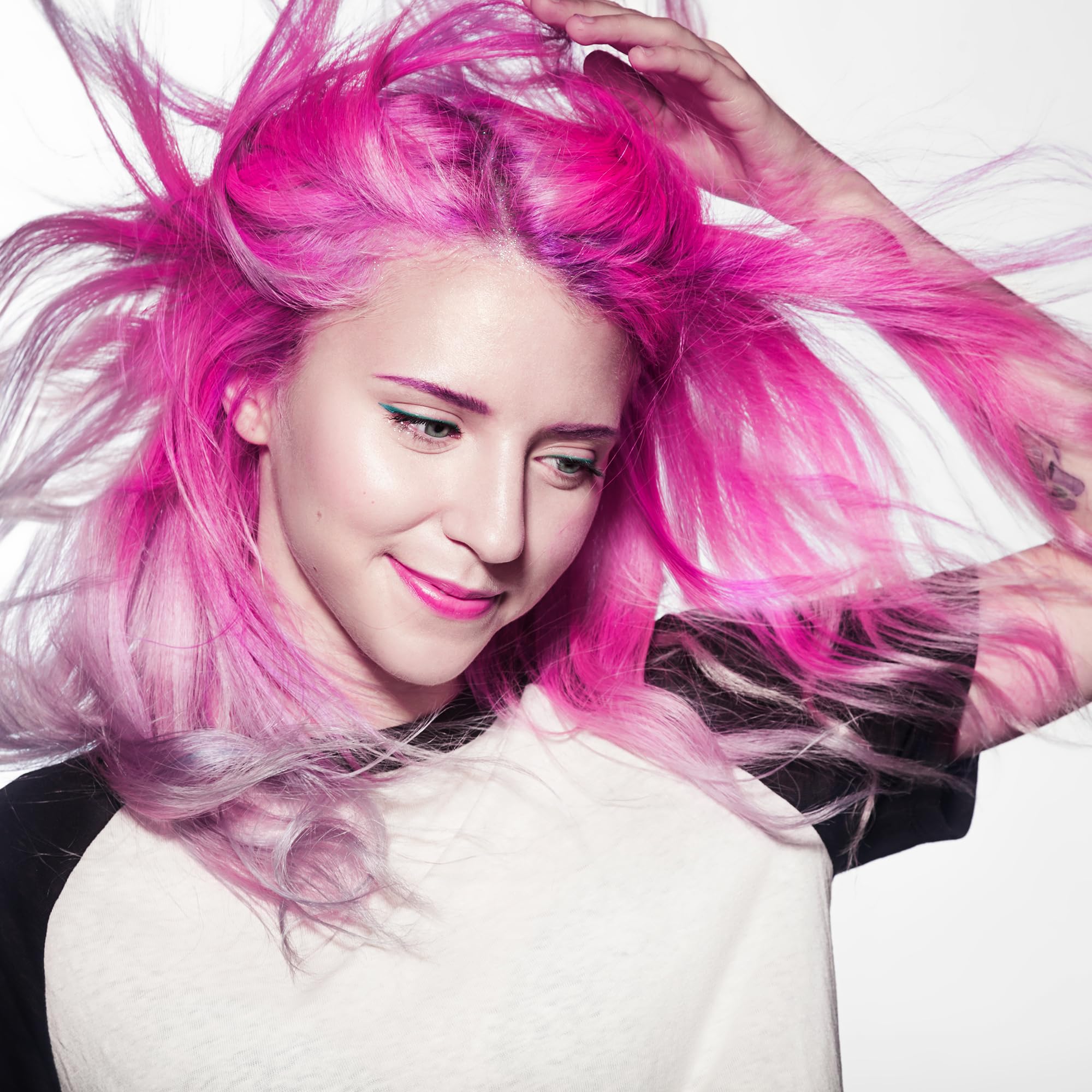 ARCTIC FOX Vegan and Cruelty-Free Semi-Permanent Hair Color Dye (4 Fl Oz, VIRGIN PINK)