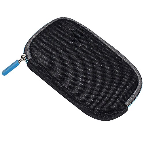 Alitutumao Zipper Carring Case Storage Cover Bag Pouch Compatible with Bose QC20 QC 20 QC20i QC 20i QuietComfort 20 Headphones (Black)