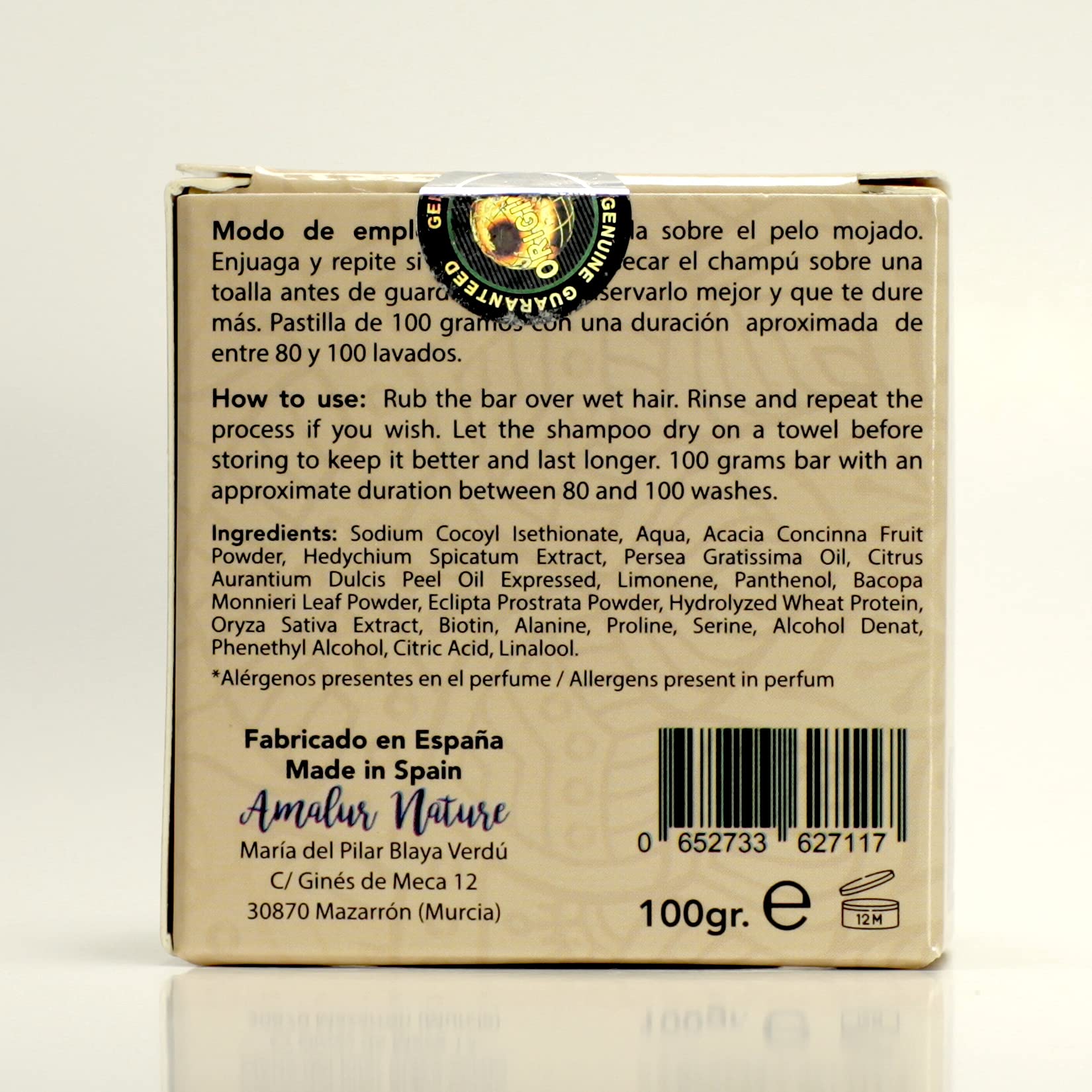 Amalur Shikakai Shampoo Bar, Damaged, thin or dull hair, 100% Organic, Vegan, All Natural, Sulfate Free…