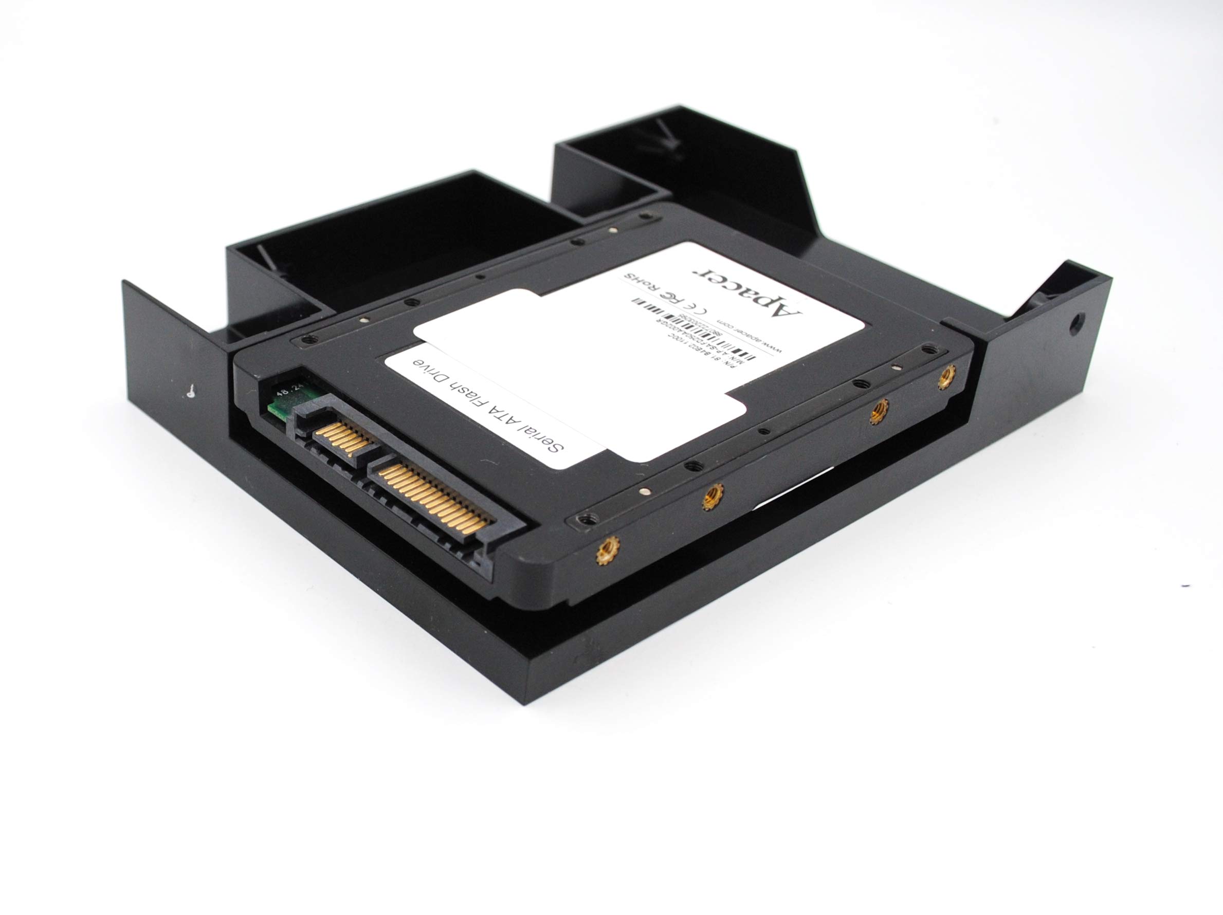 661914-001 2.5" to 3.5" SSD Adapter for 651314-001 SAS/ SATA Tray Caddy Compatible with G8/Gen9 Server