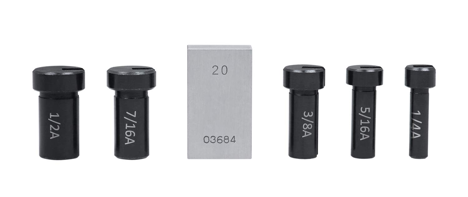 Accusize Industrial Tools No.00 Hss Keyway Broach Precision Sets in Fitted Wooden Box, 5100-0001
