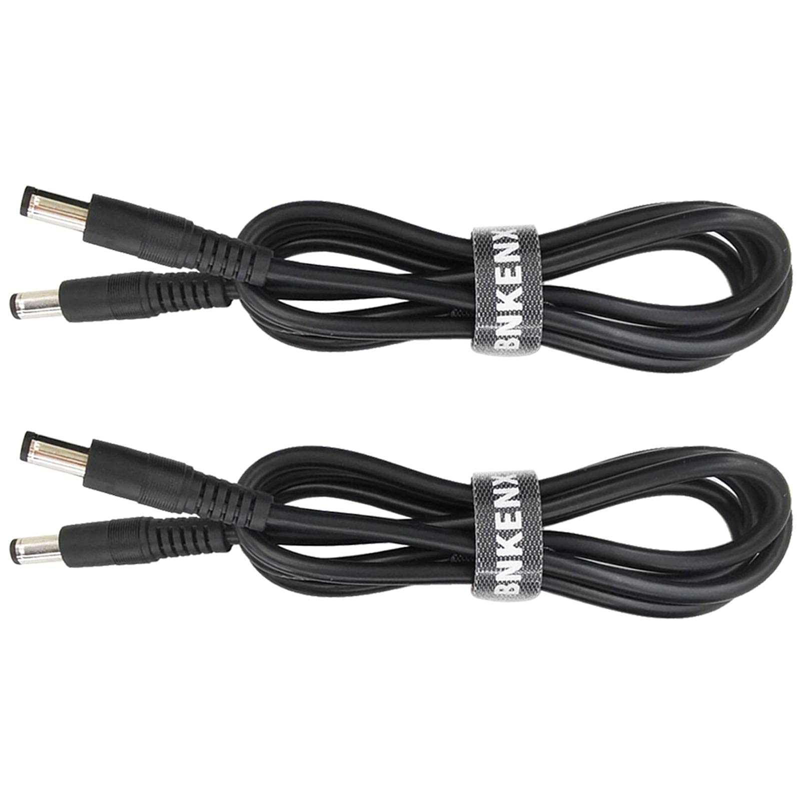 BNKENX 2PCS Male to Male 5.52.5MM Plug DC Power Adapter Cable DC Extension Cable 5.5 x 2.5mm Male Plug to 5.5 x 2.5mm Male Adapter Extension Cable 3.3FT/1M