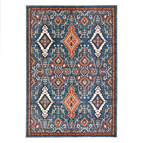 Amazon Brand – Stone & Beam Southwestern Vintage Area Rug, 7' 10" x 11', Multi