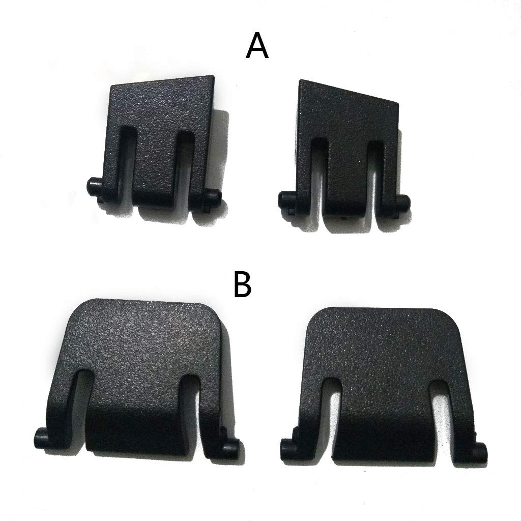S-YUWEN 2Pcs Replacement Keyboard Bracket Foot Stand Plastic Leg Stand for Corsair K65 K70 K63 K95 K70 LUX RGB Mechanical Gaming Keyboard Repair Parts, one size