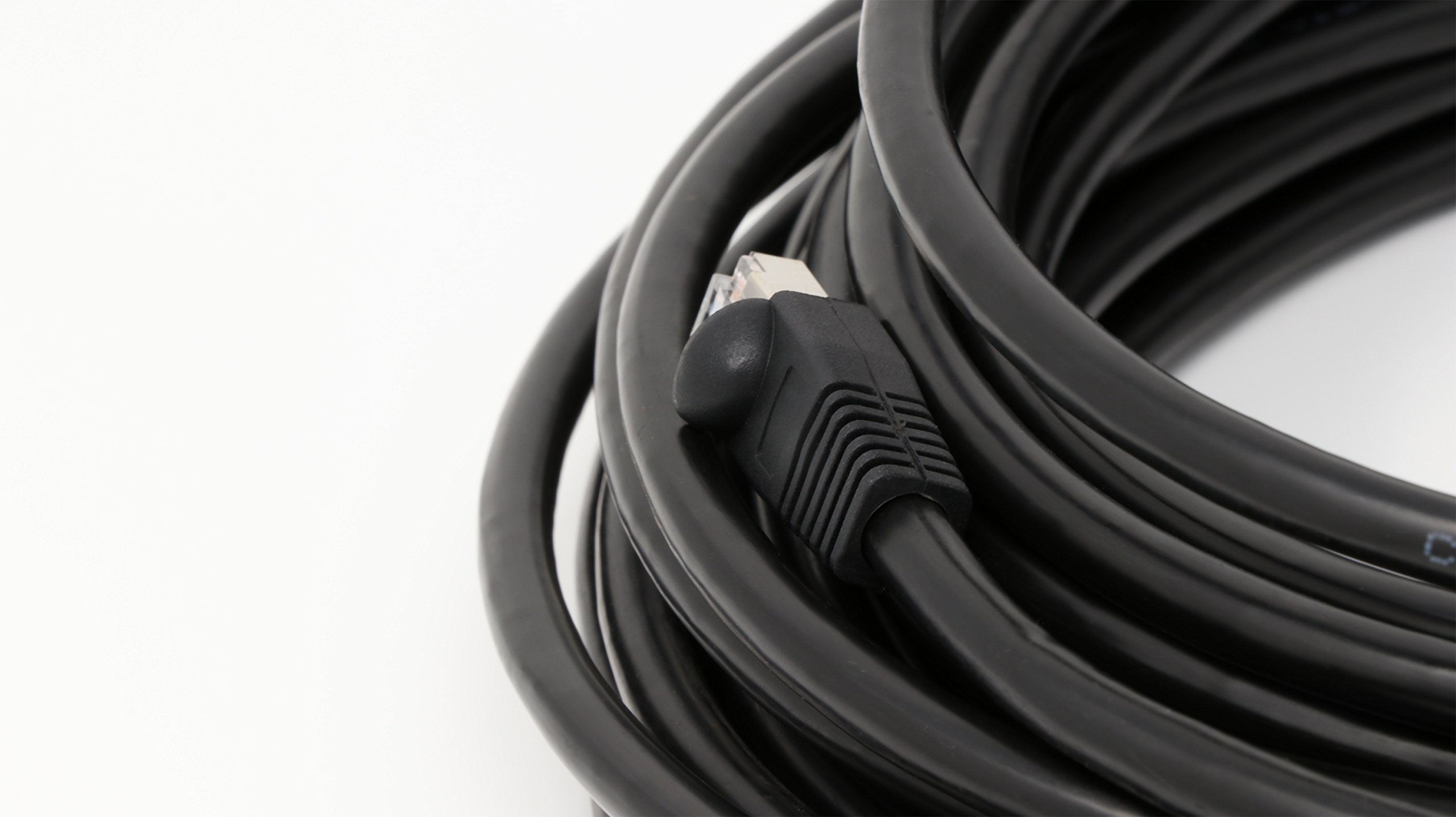 300ft Cat6a Outdoor Waterproof Ethernet Cable Direct Burial (750MHz, 10Gb) Shielded (Pure Copper)