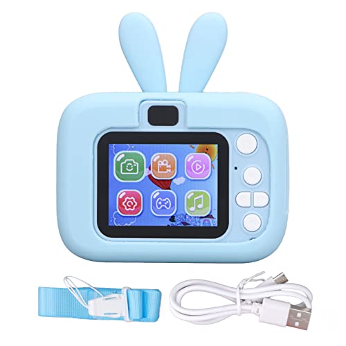 1080P Student Camera, 1080P Digital Camera Color Display 20MP 2in for Garden (Blue)