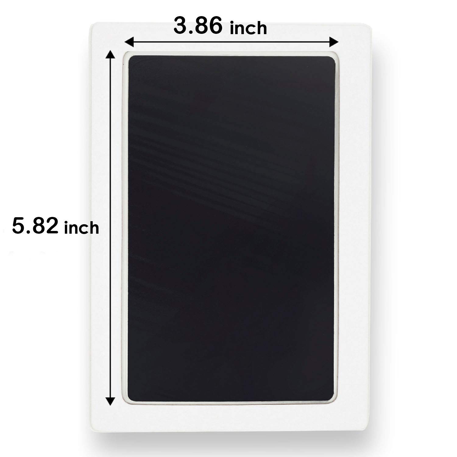Clean Touch Ink Pad + Large Ink Pad + Extra-Large Ink Pad. Treasure The Foot/Handprint of Your Newborn Baby by Tiny Gifts